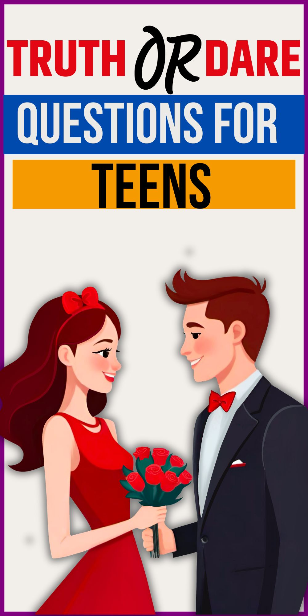 100 Cute & Romantic Truth or Dare Questions for Teens (Fun & Flirty ...